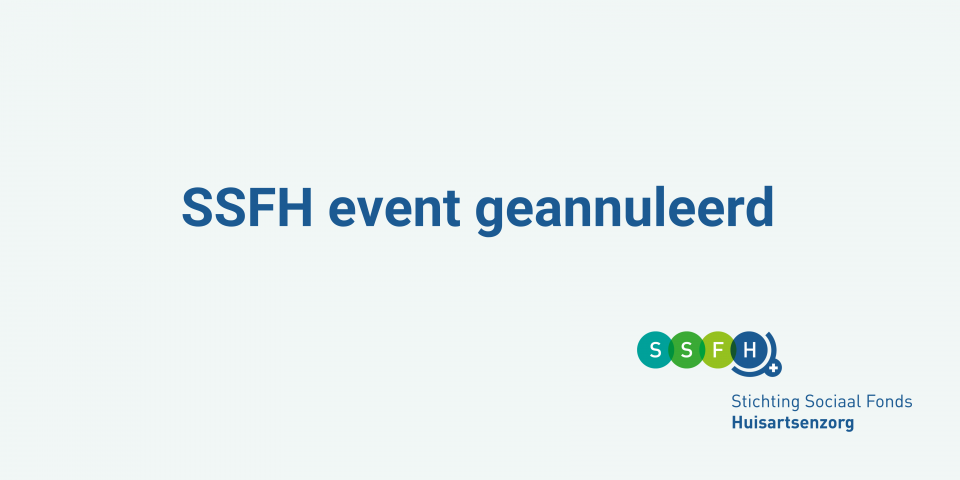 SSFH event geannuleerd | SSFH